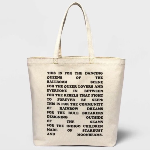 Target | Bags | Lgbtqia Pride Poem Blu Blackboybe Large Tote Bag ...